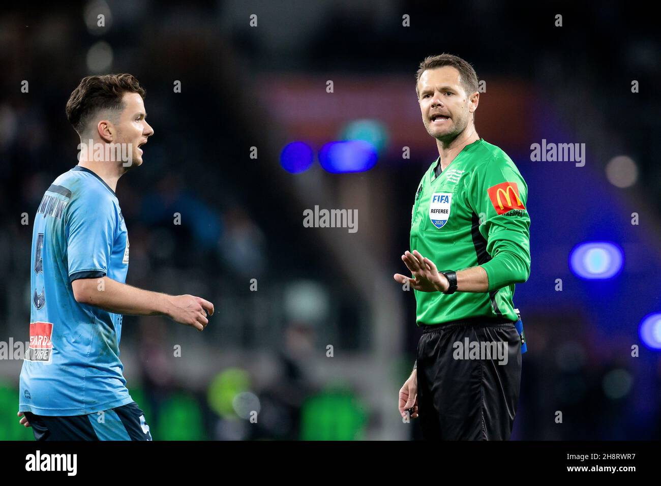 Referee Chris Beath (Photo by Damian Briggs/ Speed Media Stock Photo ...