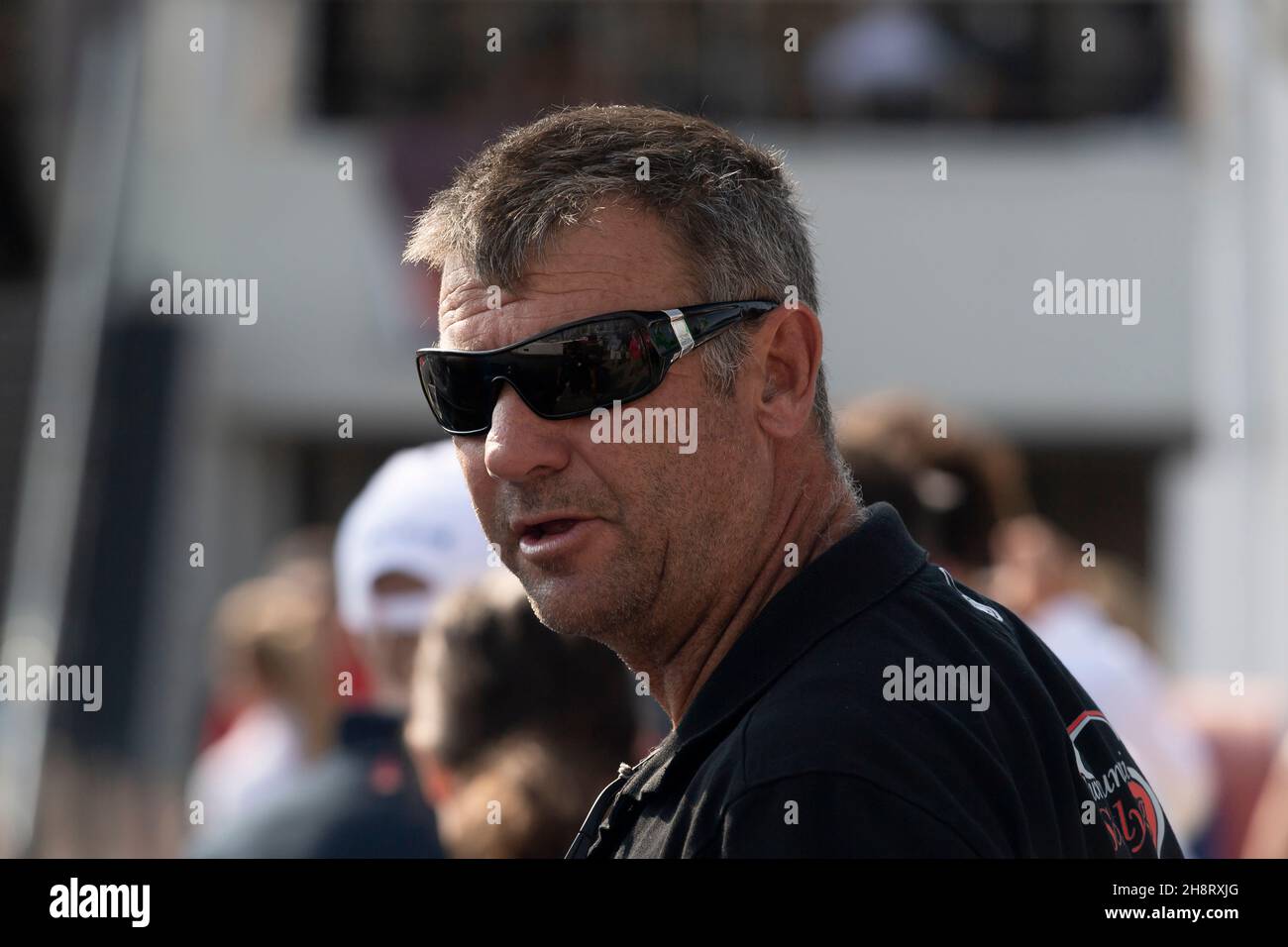 Scallywag Skipper David Witt is seen at the Cruising Yacht Club of ...