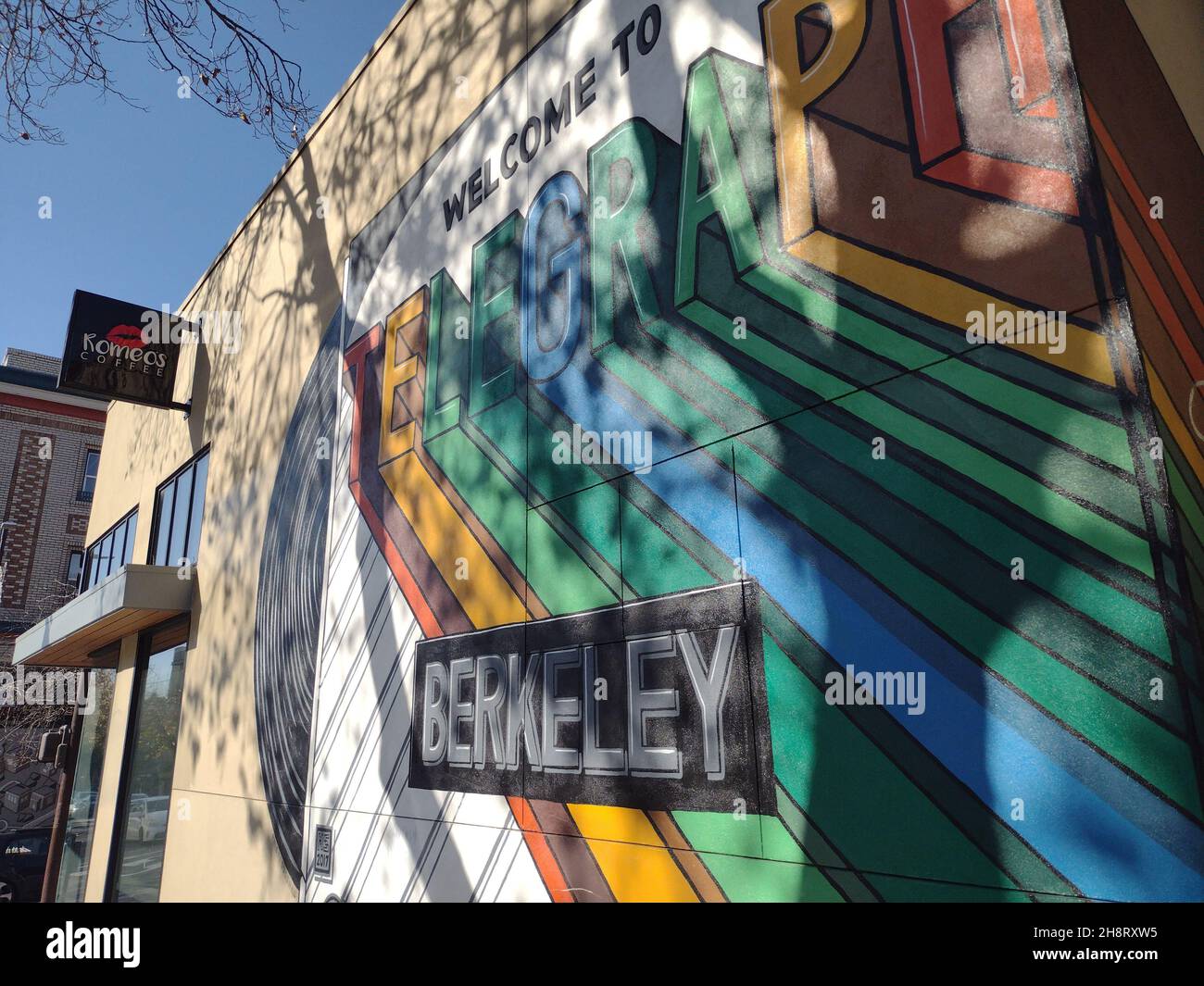 November 28, 2021: A mural outside People's Park in Berkeley ...