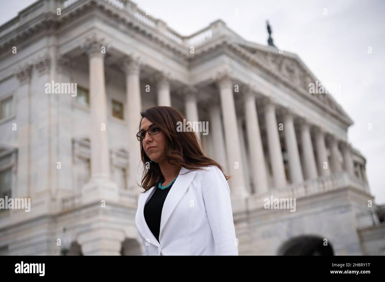 Lauren boebert trump hi-res stock photography and images - Alamy
