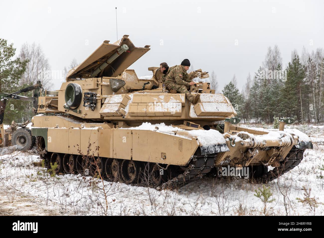 Soldiers with 1st Brigade Engineer Battalion “Diehard,” 1st Armored ...