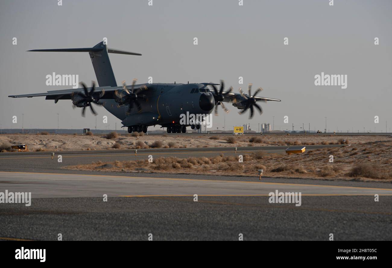 An Airbus A400M Atlas assigned to the Ala 31 (31st Wing), Ejército Del ...