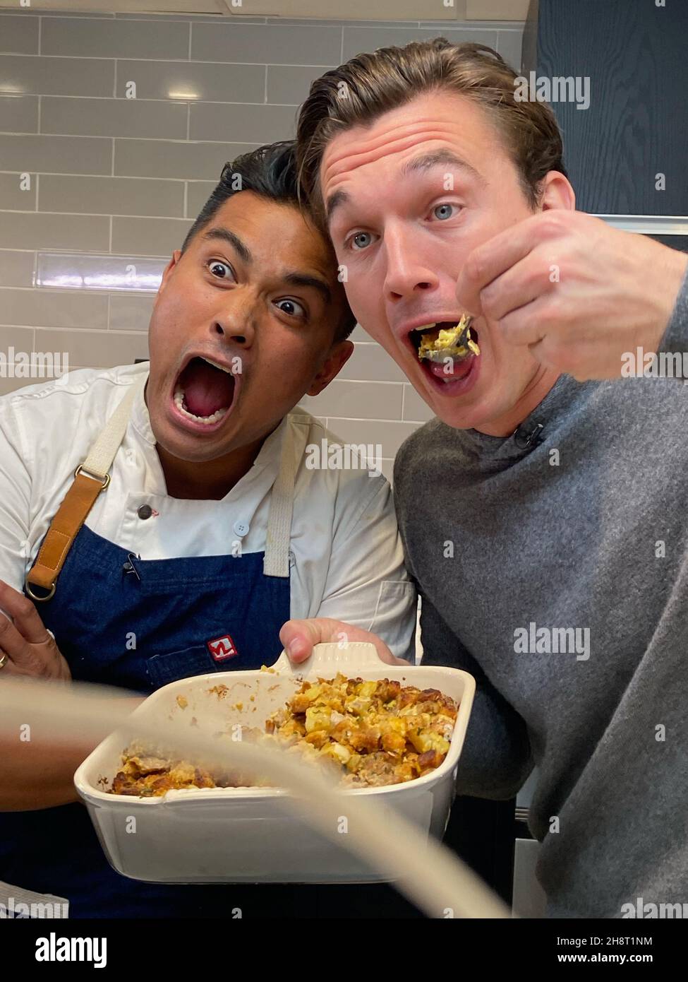 New York, NY, USA. 1st Dec, 2021. Chef Jordan Andino pictured with ...