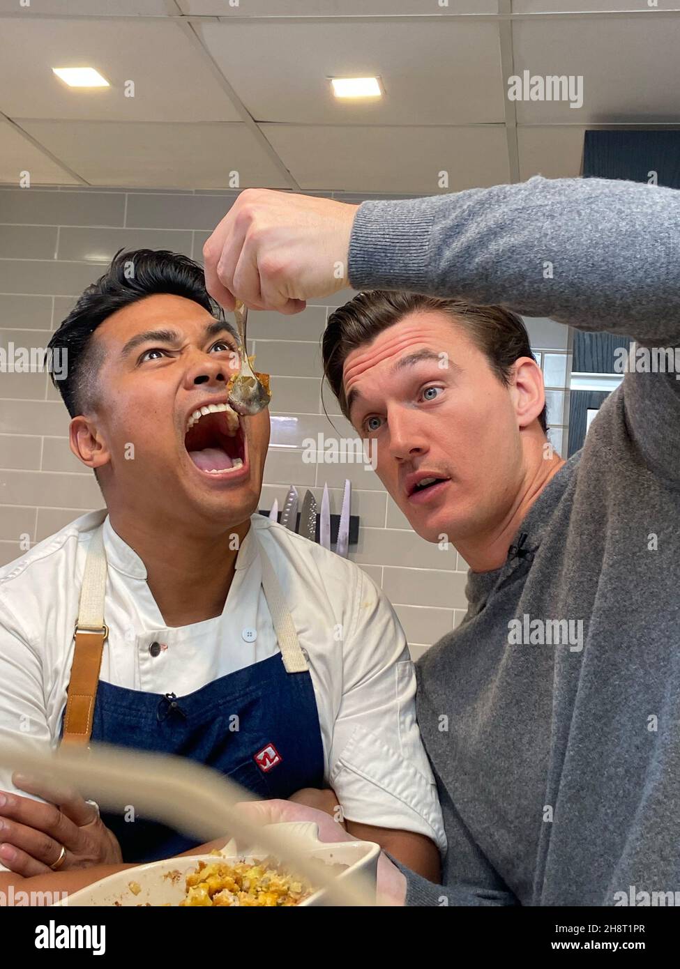New York, NY, USA. 1st Dec, 2021. Chef Jordan Andino pictured with ...