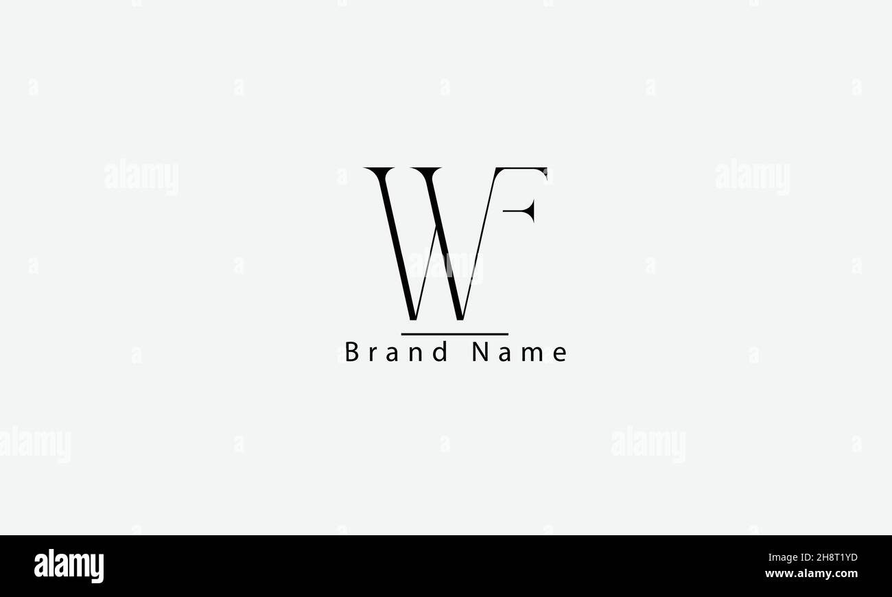 W f logo hi-res stock photography and images - Alamy