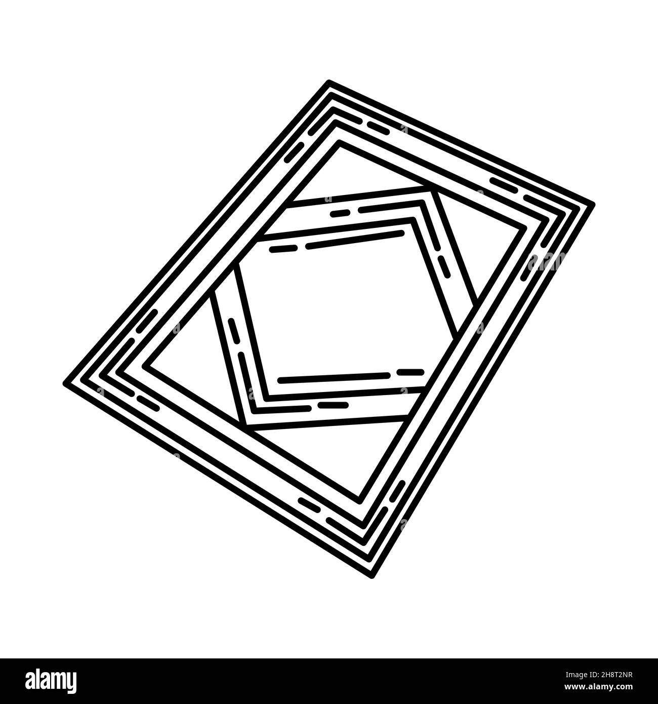 Carpet Part of Furniture and Home Equipment Hand Drawn Icon Set Vector ...