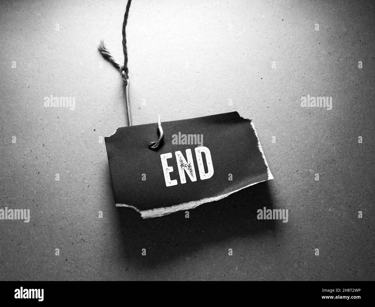 End word hi-res stock photography and images - Alamy