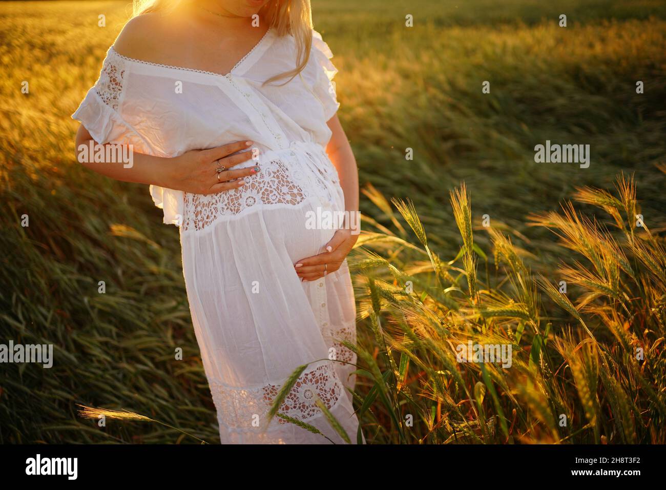 pregnancy, people, rest, expectation concept, happy pregnant woman ...