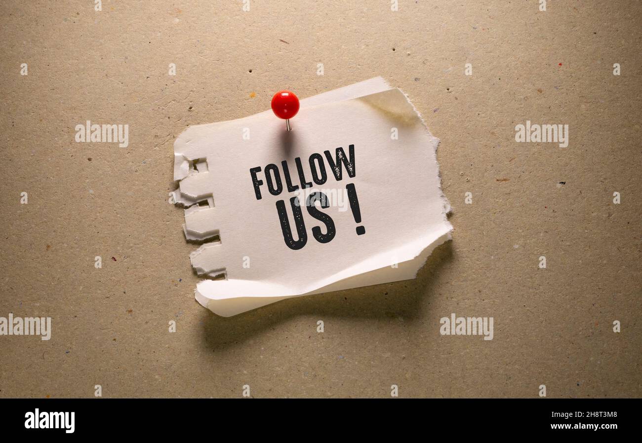 Follow word hi-res stock photography and images - Alamy