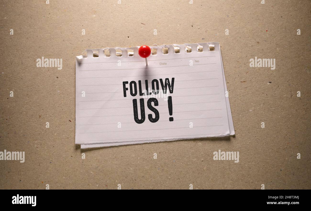 Follow word hi-res stock photography and images - Alamy