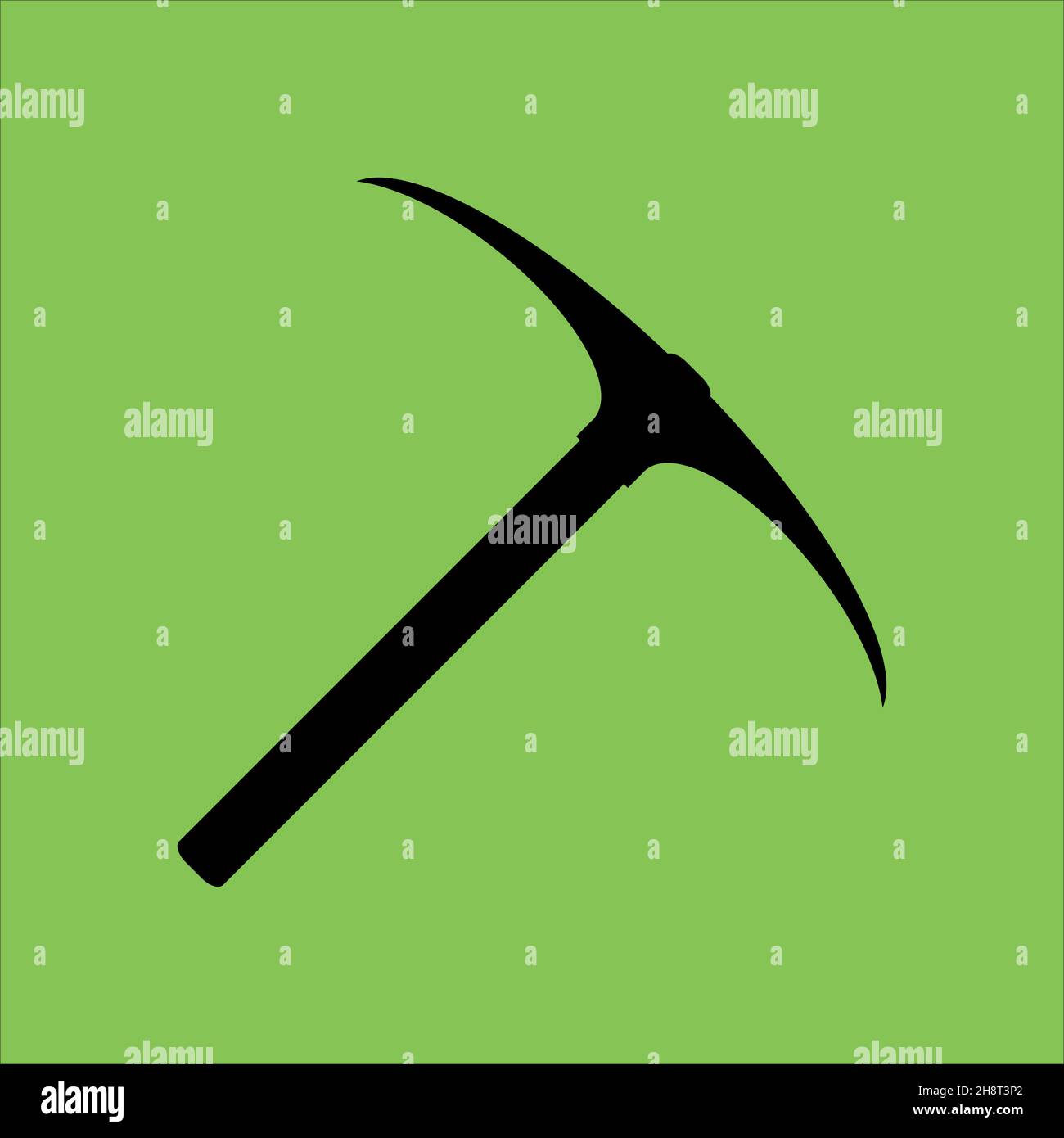 Coal mine silhouette Stock Vector Images - Alamy