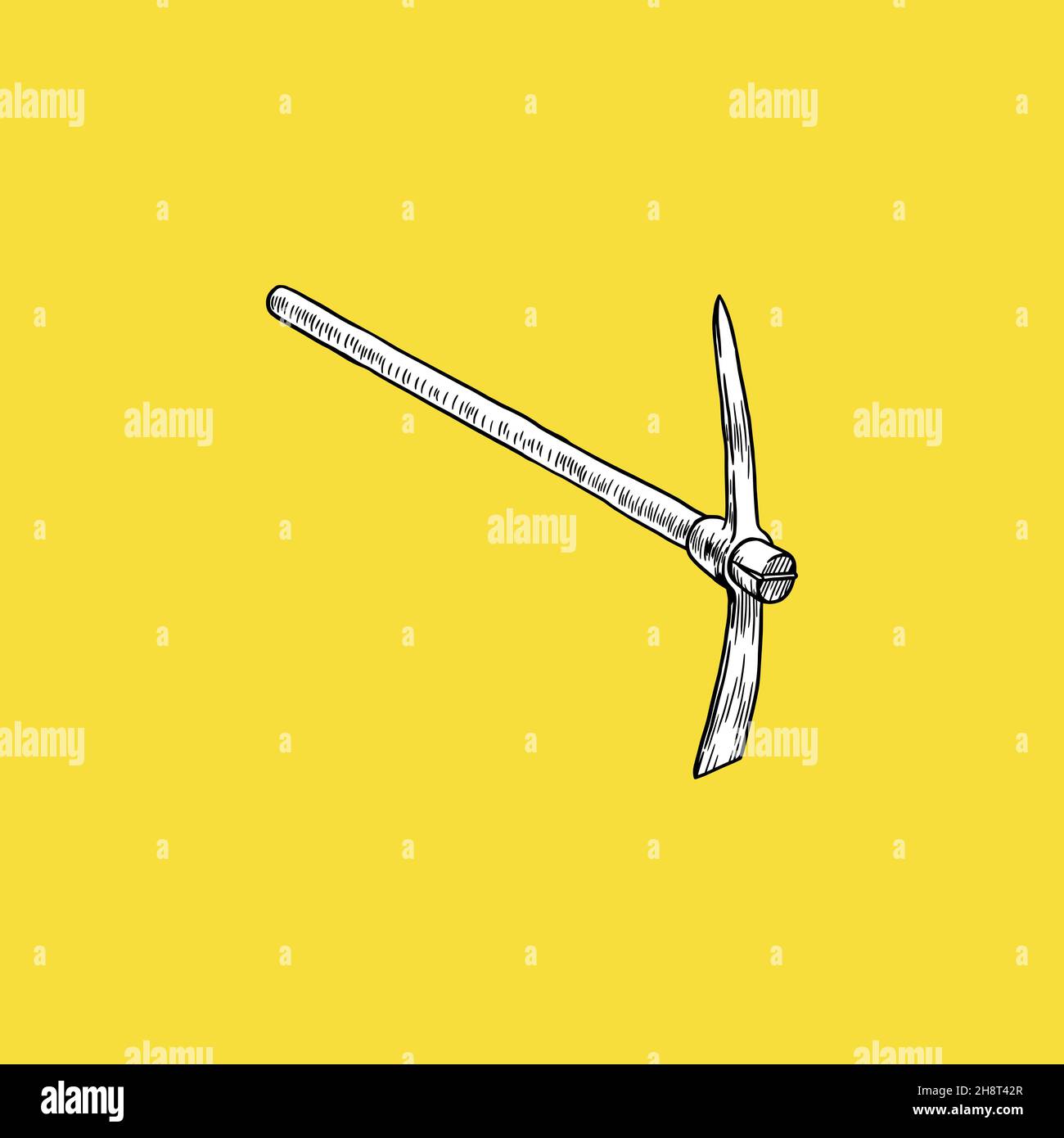 Digger drawing sketch hi-res stock photography and images - Alamy