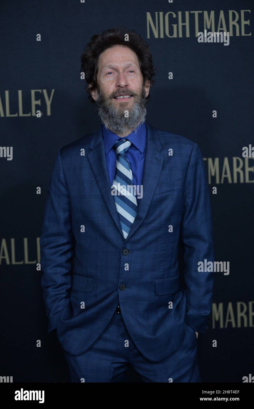 New York, NY, USA. 1st Dec, 2021. Tim Blake Nelson at arrivals for ...