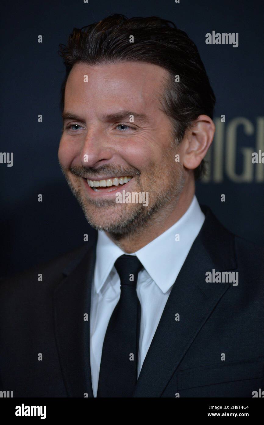 New York, NY, USA. 1st Dec, 2021. Bradley Cooper at arrivals for ...