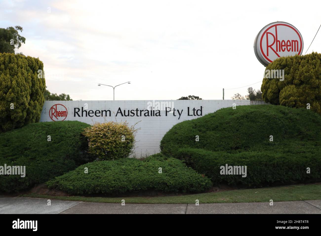 Rheem Australia Pty Ltd, 1 Alan Street, Rydalmere NSW 2116 Stock Photo ...