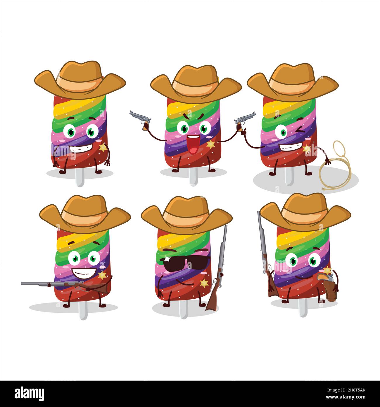 Bear and cowboy Stock Vector Images - Alamy