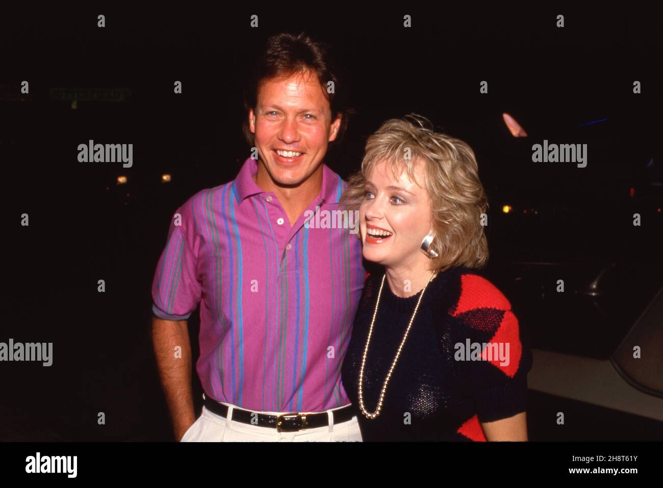 Rick Dees and wife Circa 1980's Credit: Ralph Dominguez/MediaPunch ...