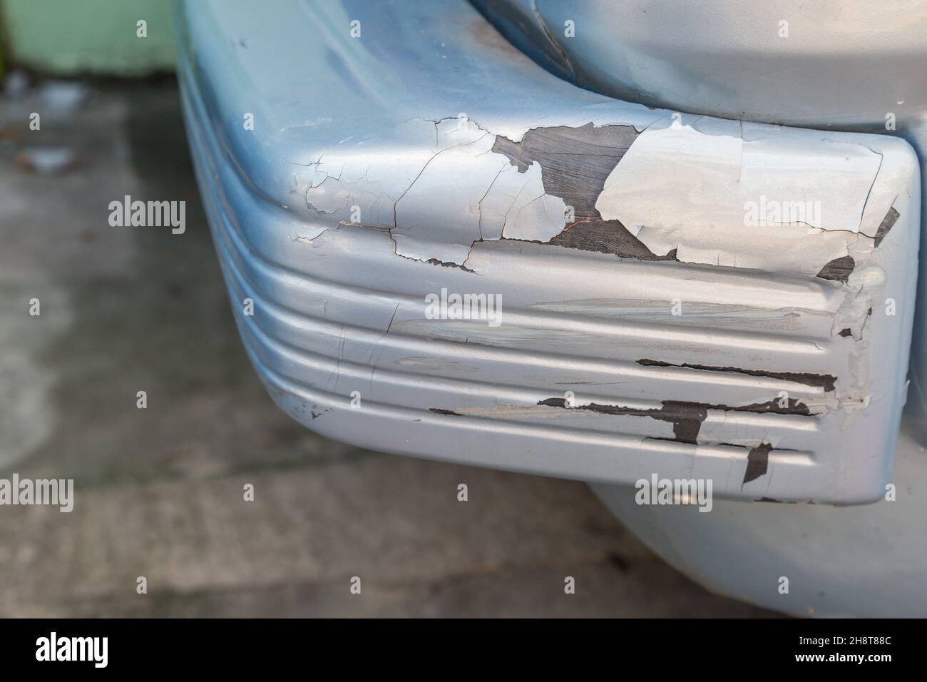 Cracked and peeling paint on car background Stock Photo - Alamy
