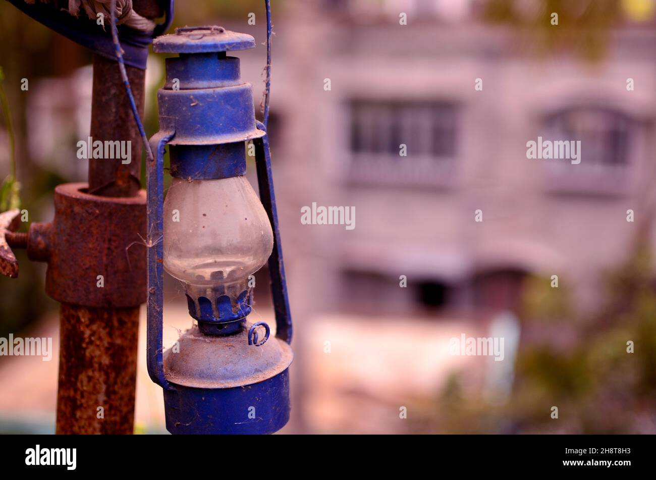 Old lanterns, table lamps, traditional lanterns Stock Photo - Alamy
