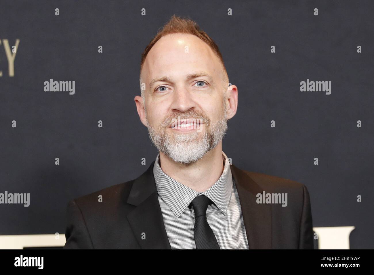 New York, United States. 02nd Dec, 2021. Nathan Johnson arrives on the ...