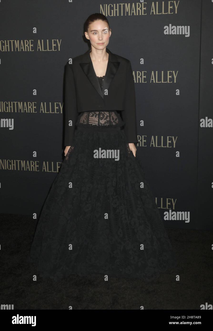 December 1, 2021, New York, New York, USA: Actor ROONEY MARA attends ...