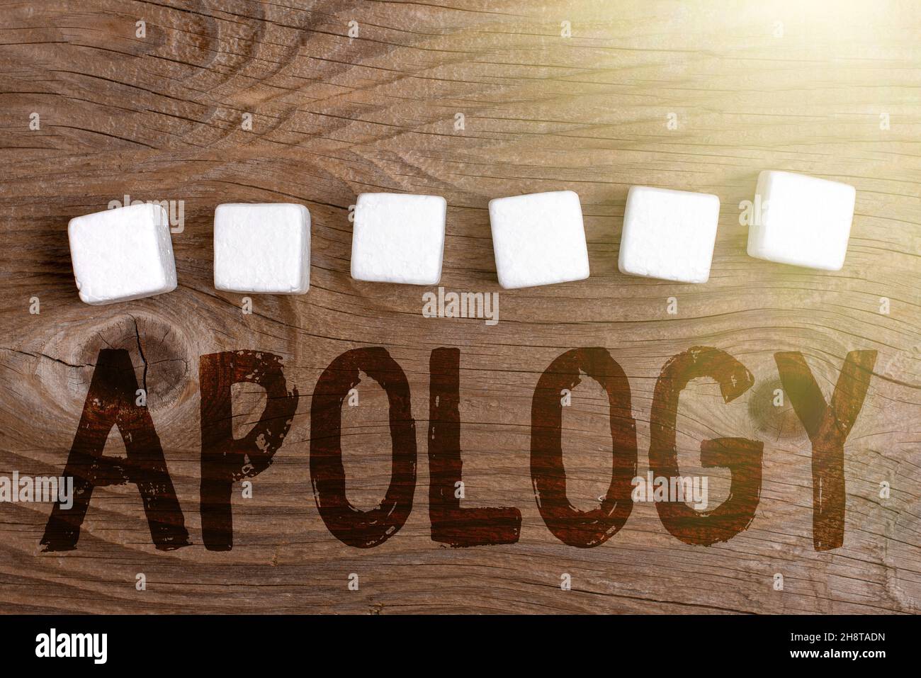 Text sign showing Apology. Word for a written or spoken expression of ...
