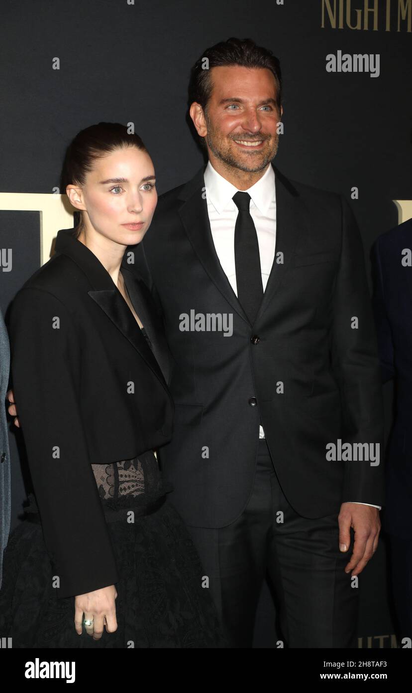 December 1, 2021, New York, New York, USA: Actor ROONEY MARA and ...