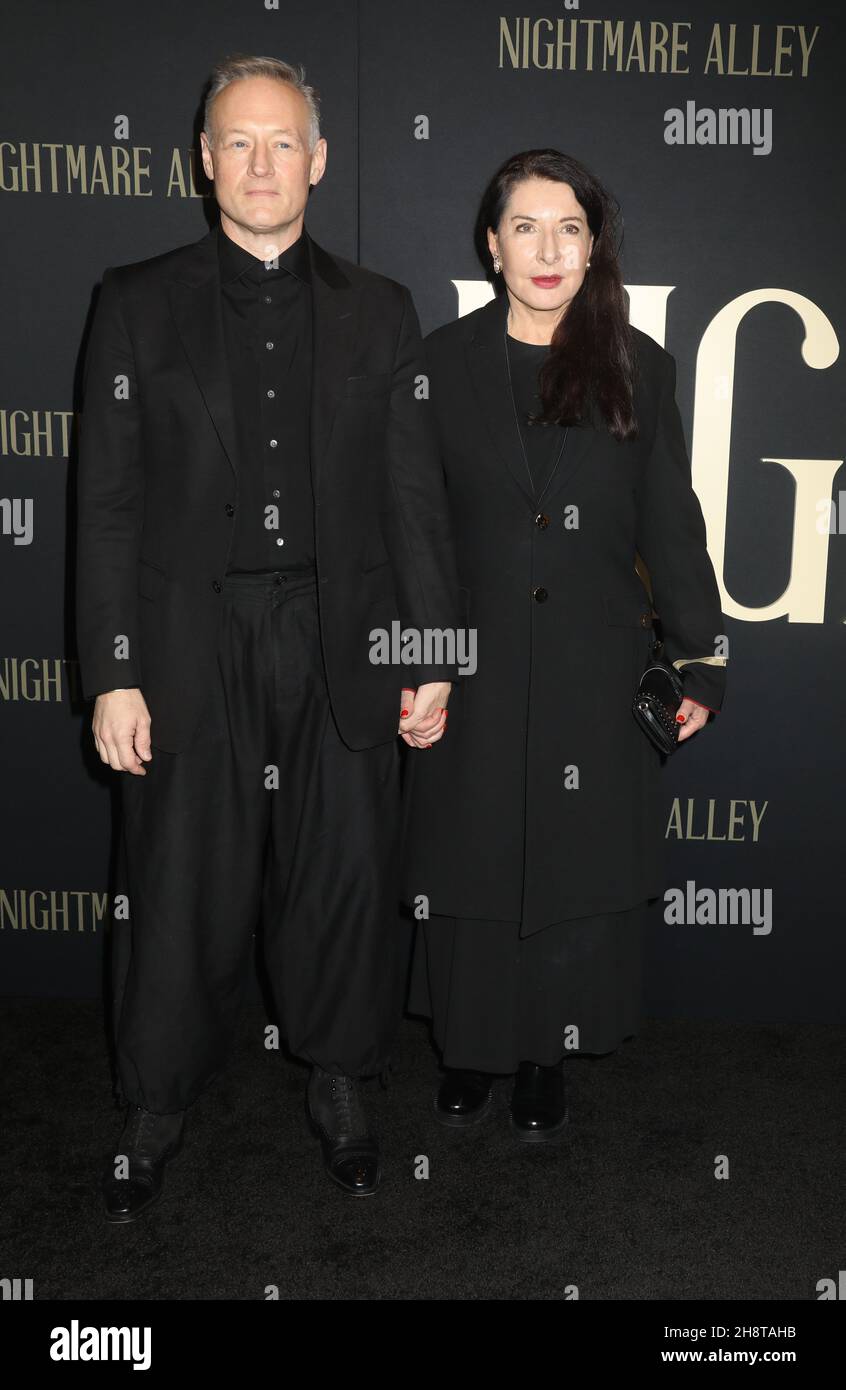 December 1, 2021, New York, New York, USA: TODD ECKERT and artist ...