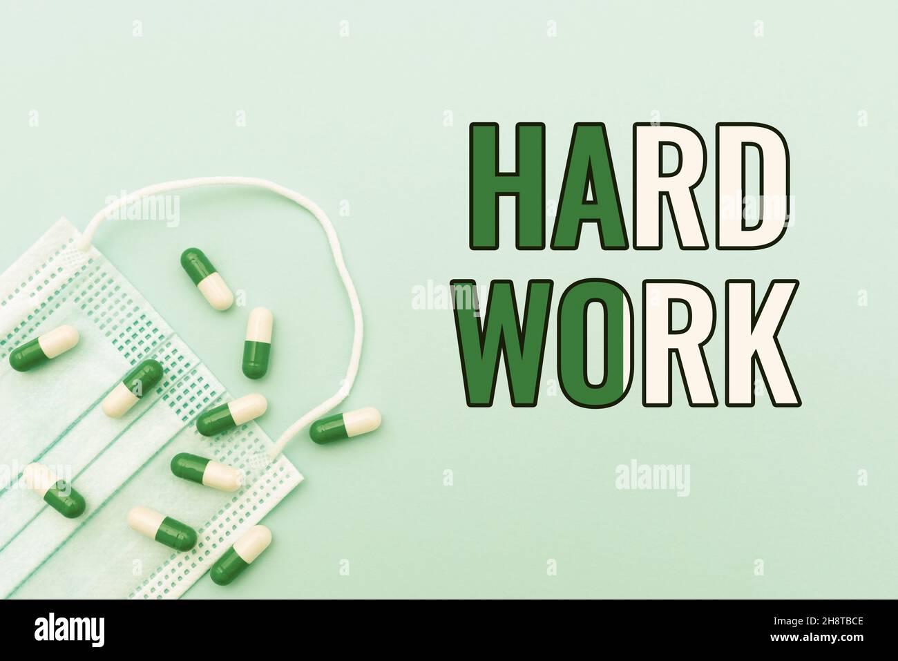Writing displaying text Hard Work. Word Written on always putting a lot ...