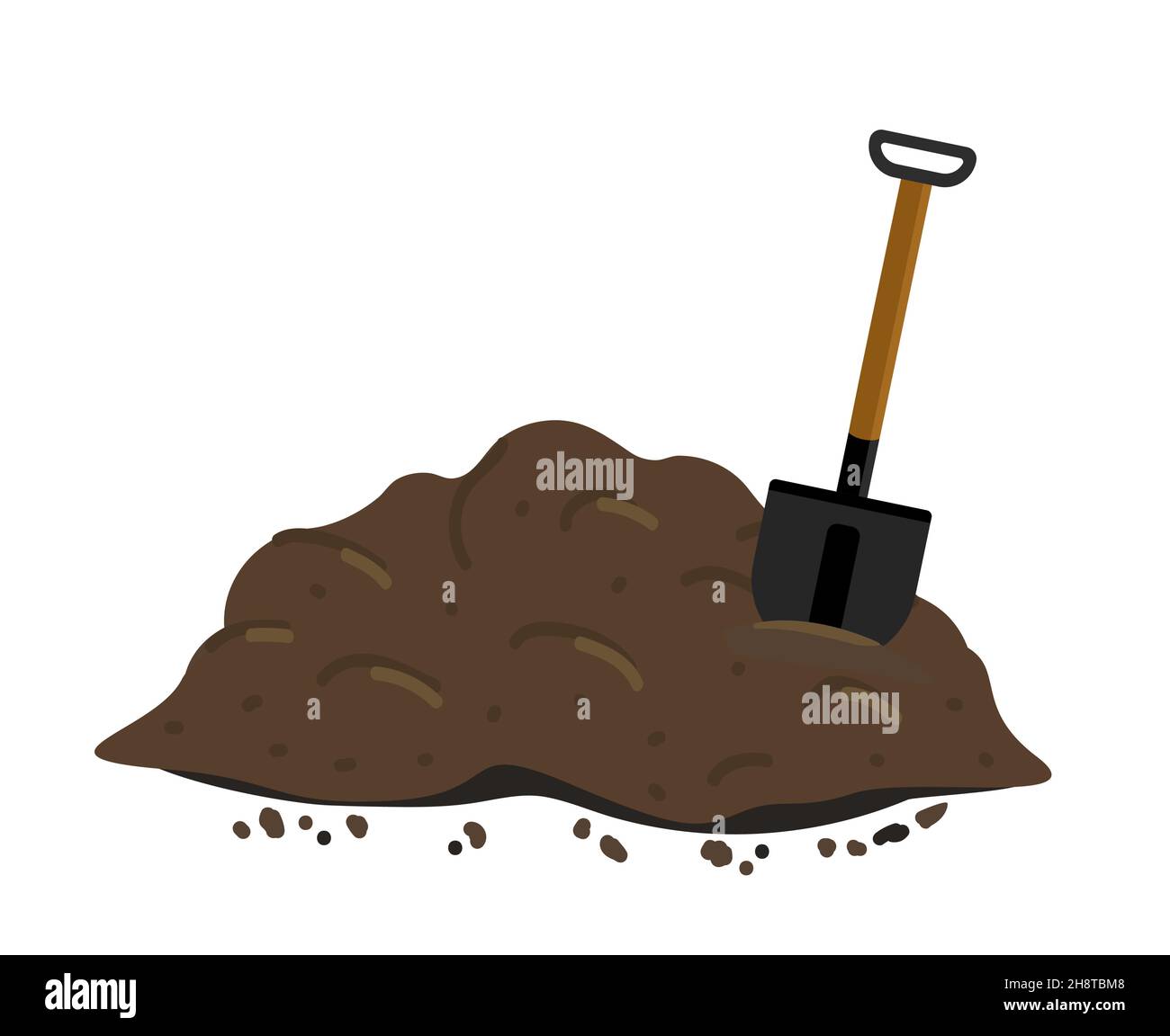 Earth mound water Stock Vector Images - Alamy