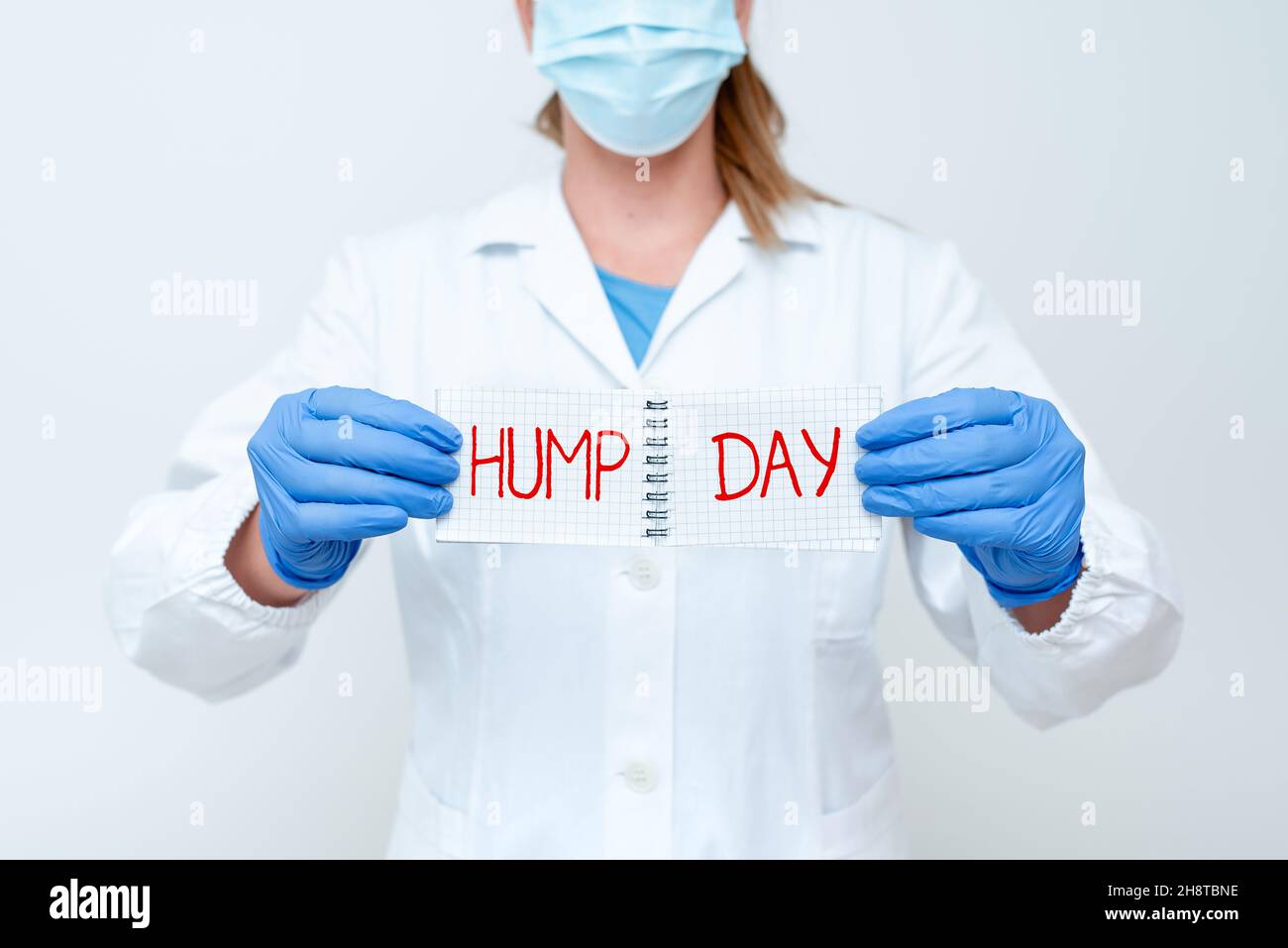 Inspiration showing sign Hump Day. Business approach climbing a ...