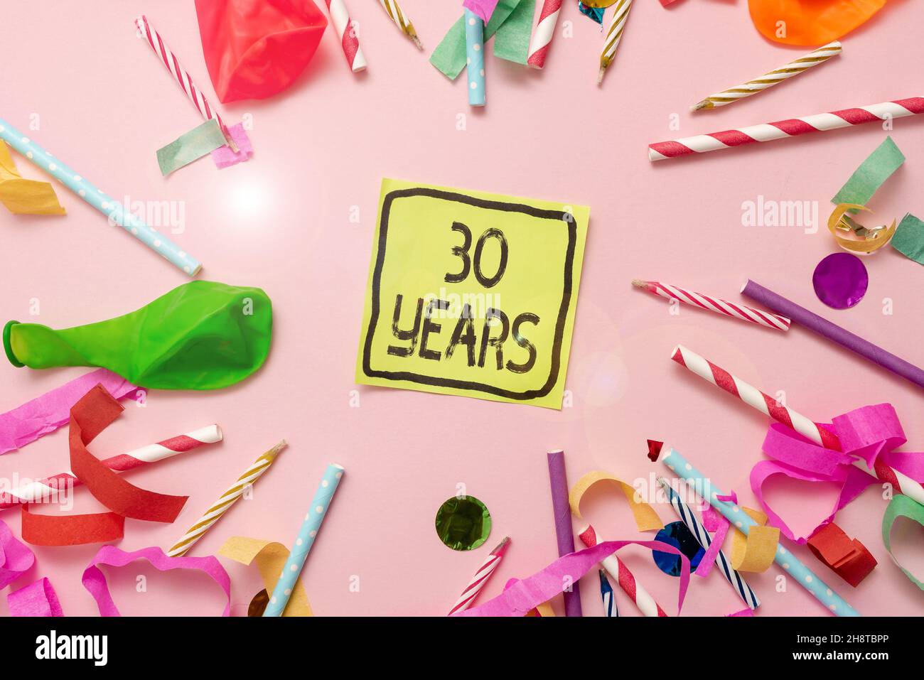 Inspiration showing sign 30 Years. Business approach Remembering or ...
