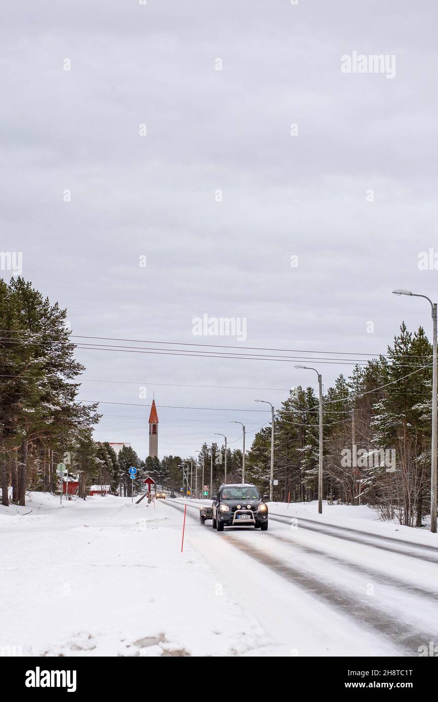 Hetta Church, Lapland, Finland Stock Photo - Alamy
