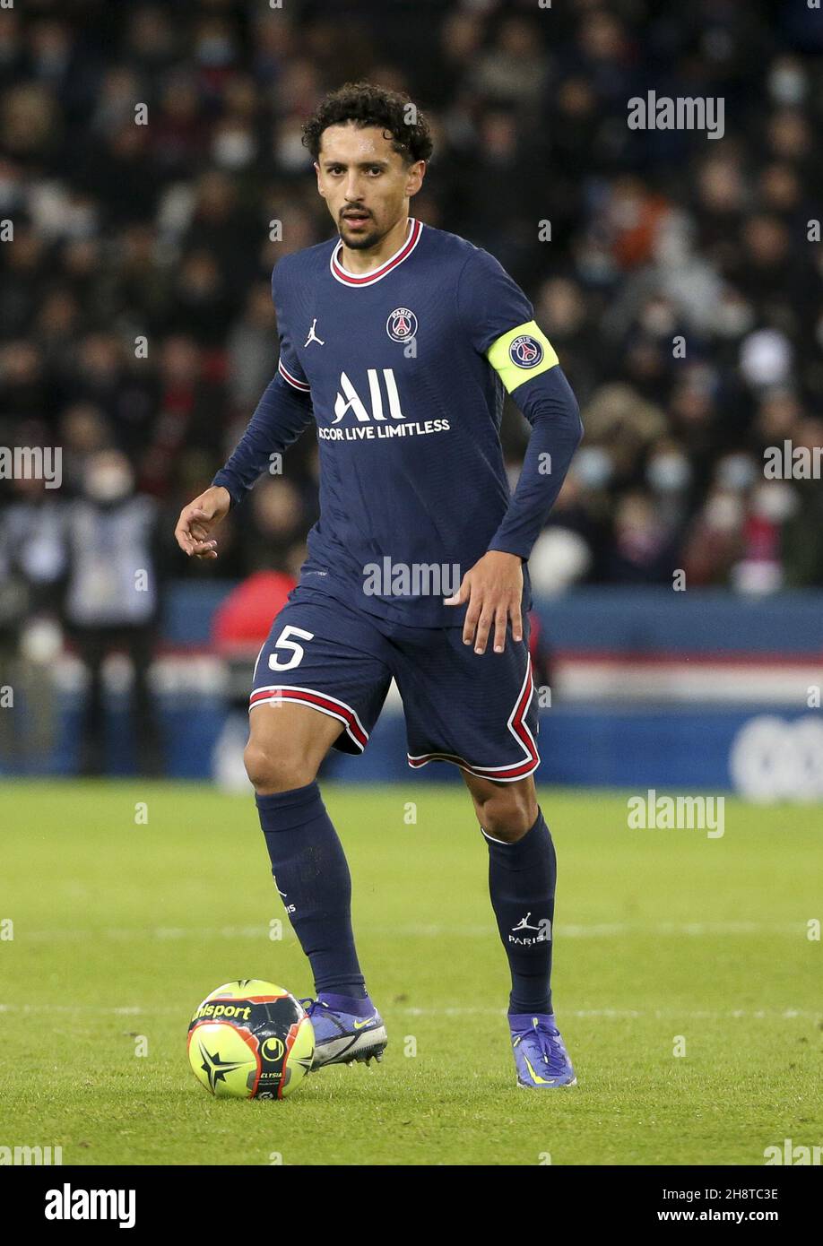 Marquinhos of PSG during the French championship Ligue 1 football match ...