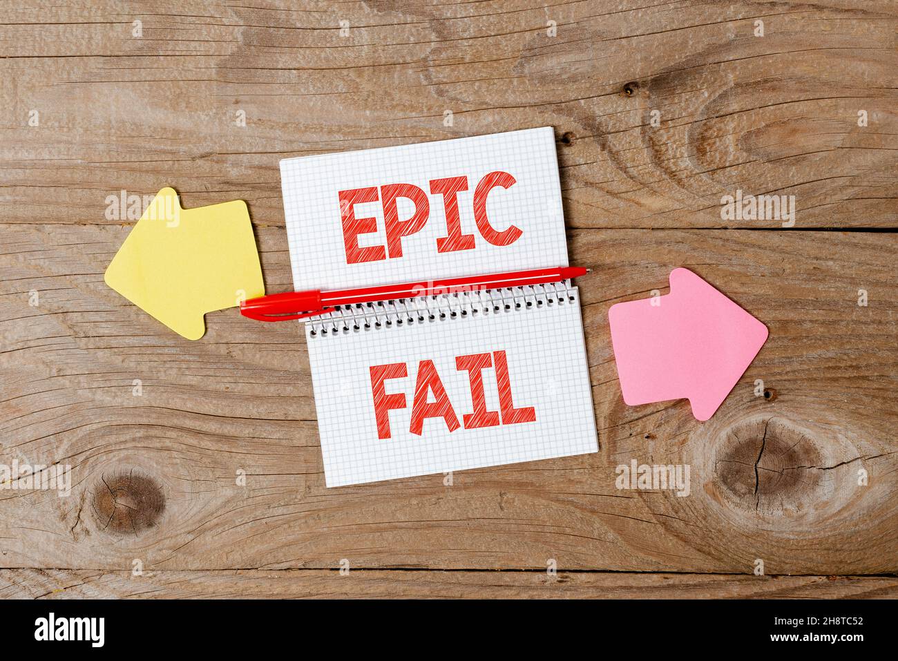 Text sign showing Epic Fail. Word for a spectacularly embarrassing ... Text sign showing Epic Fail. Word for a spectacularly embarrassing ...