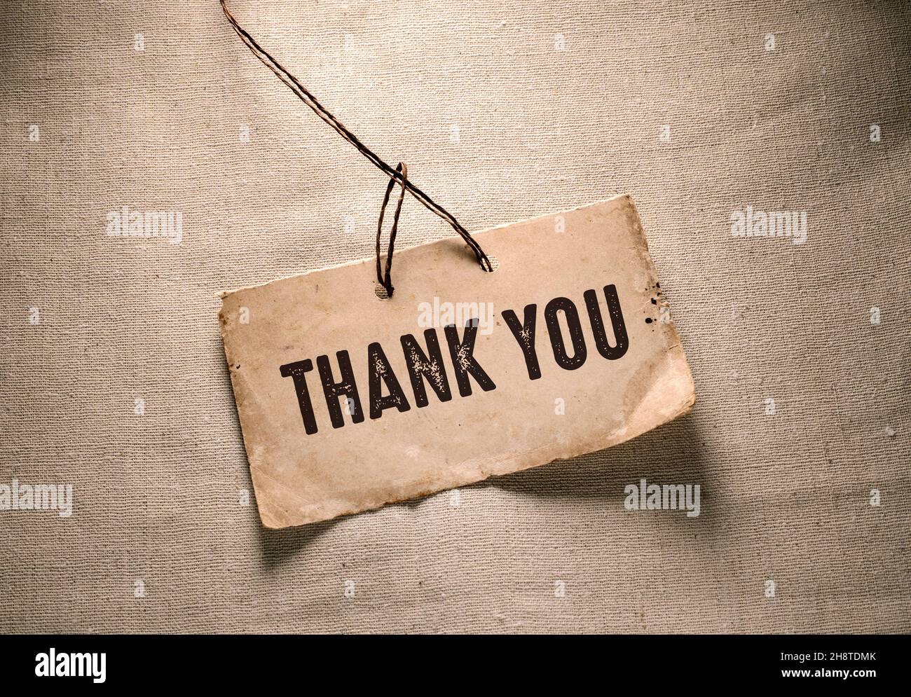 Close up of Thank You Word , Thanks Concept Idea Stock Photo - Alamy