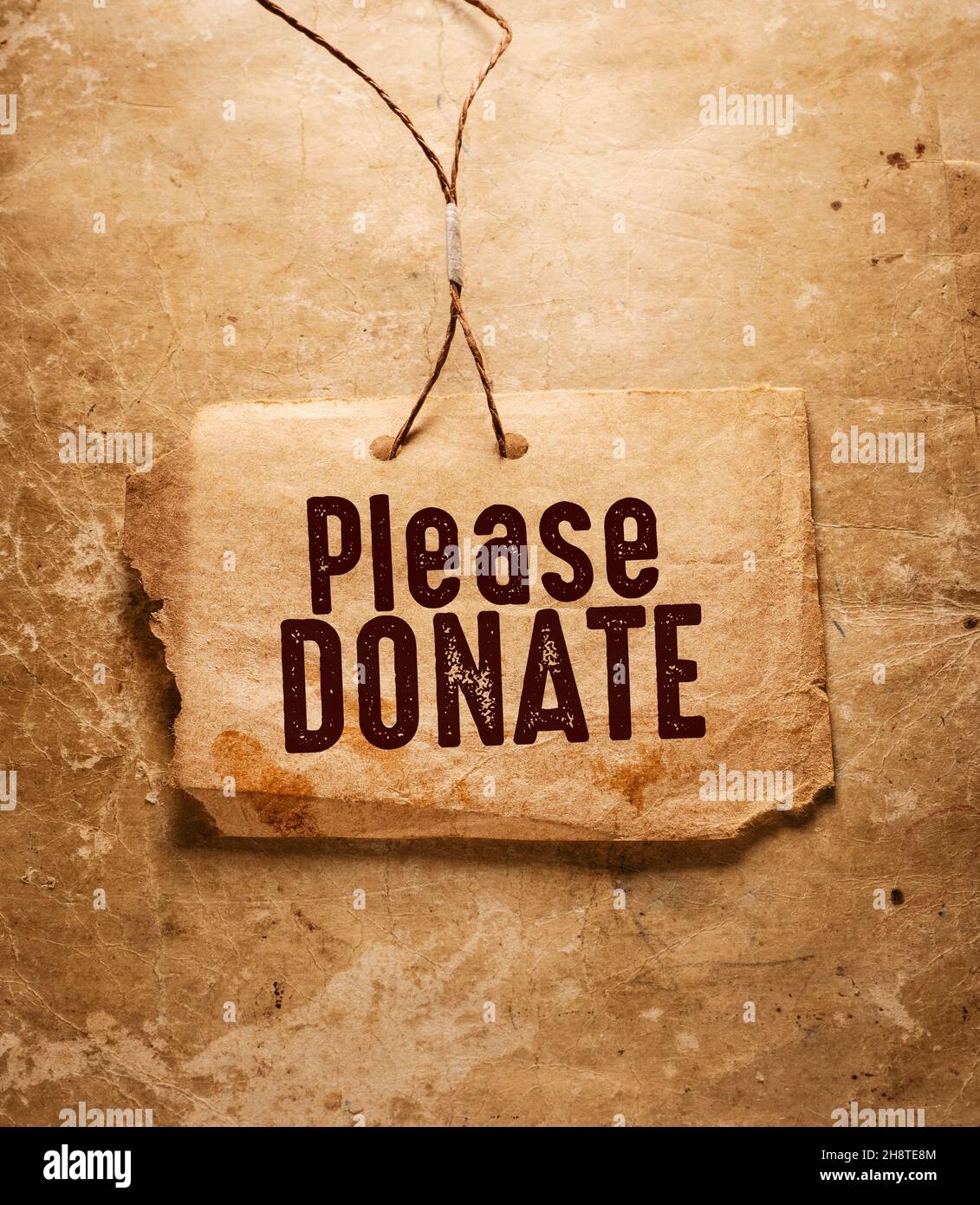 Close up of Donate Word , Help Concept Idea Stock Photo - Alamy