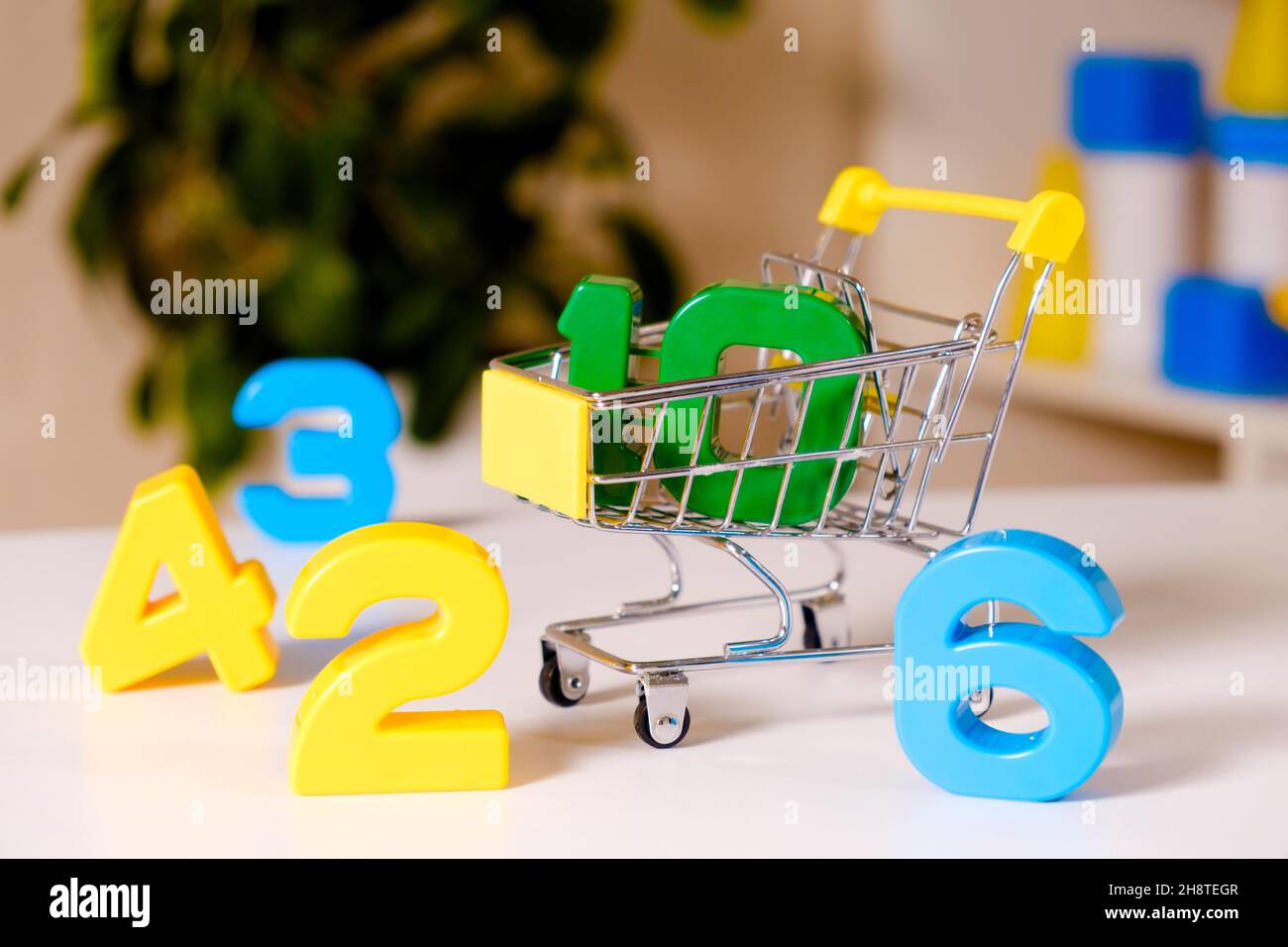 Learning numbers activity hi-res stock photography and images - Alamy