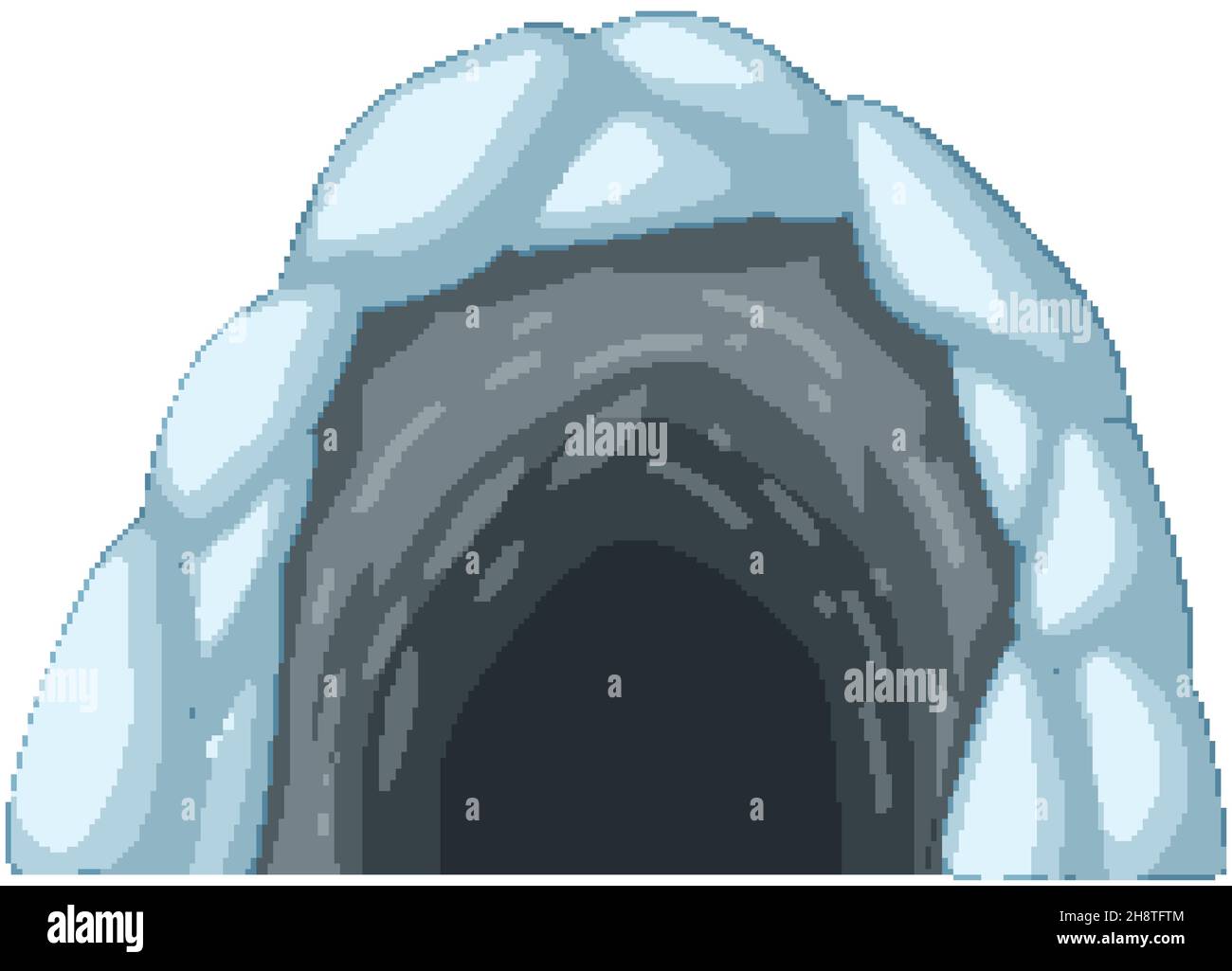 Ice cave season Stock Vector Images - Alamy