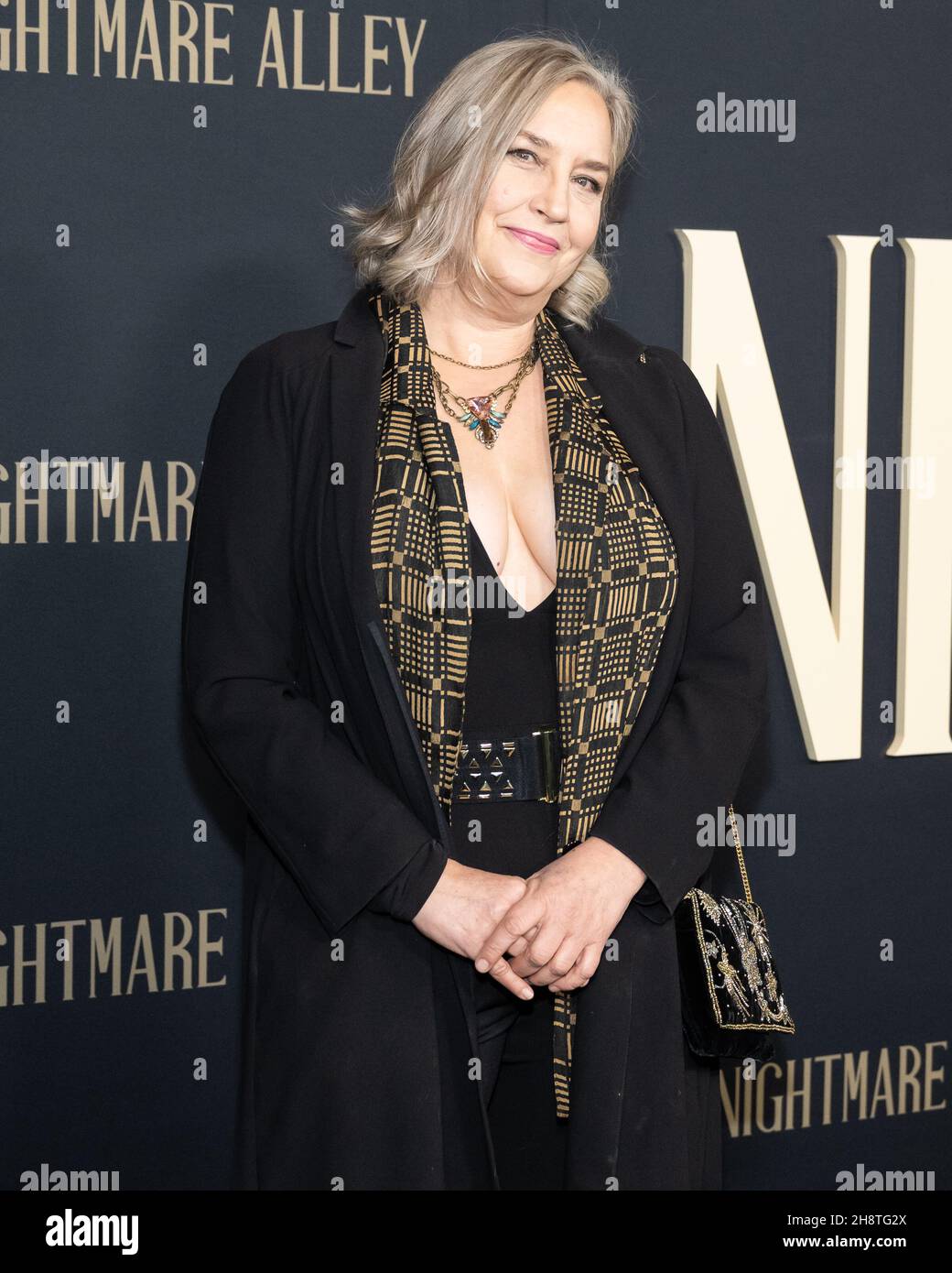New York, USA. 01st Dec, 2021. Tamara Deverell attends the New York ...
