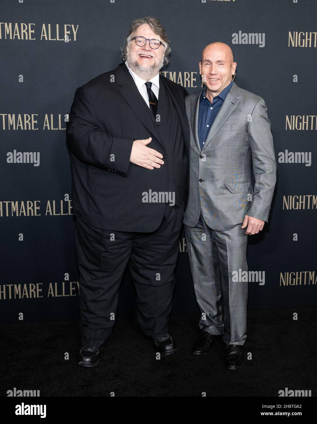 New York, USA. 01st Dec, 2021. Guillermo Del Toro and Miles Dale attend ...