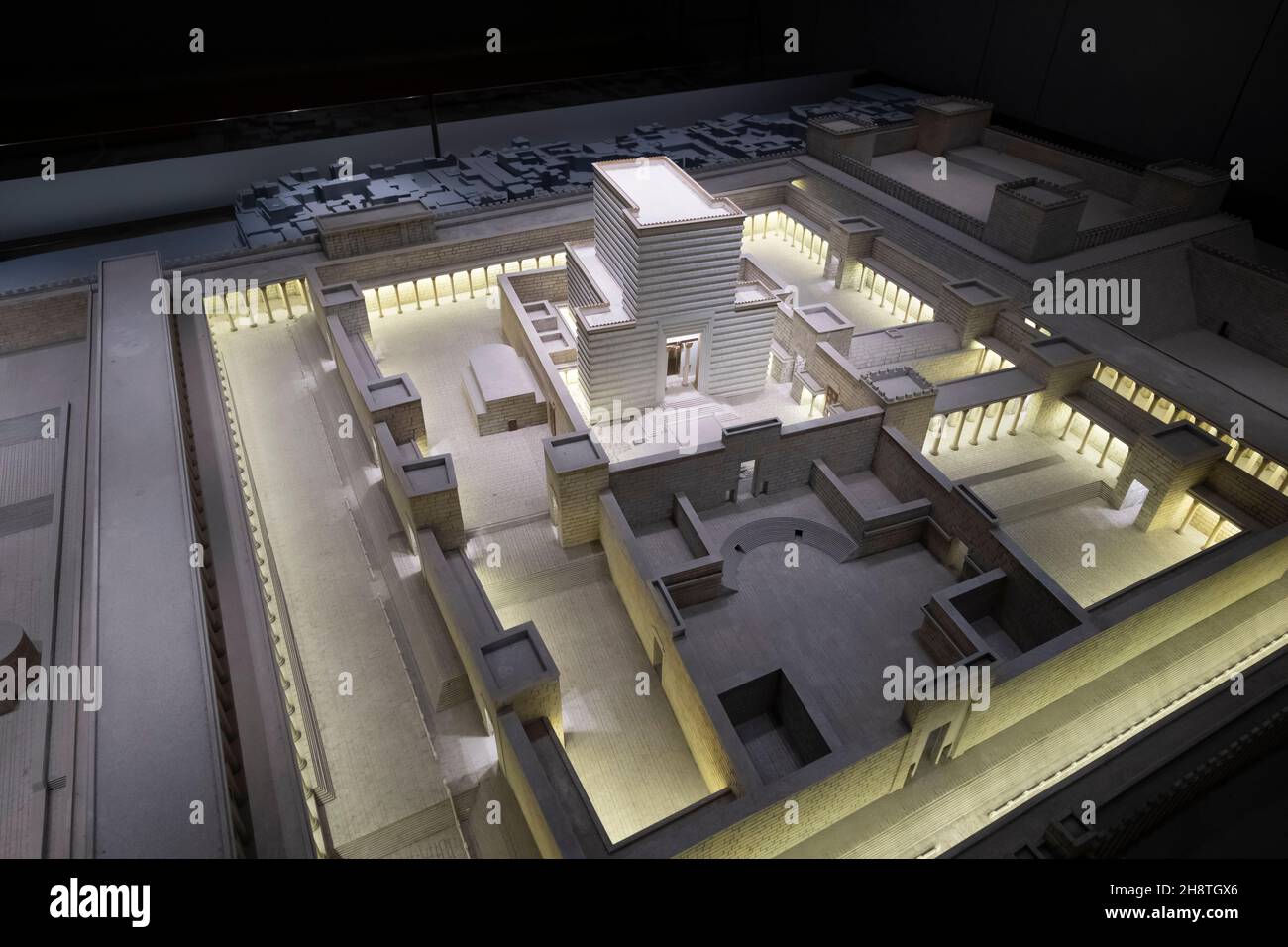 Scale model of the temple in jerusalem hi-res stock photography and ...