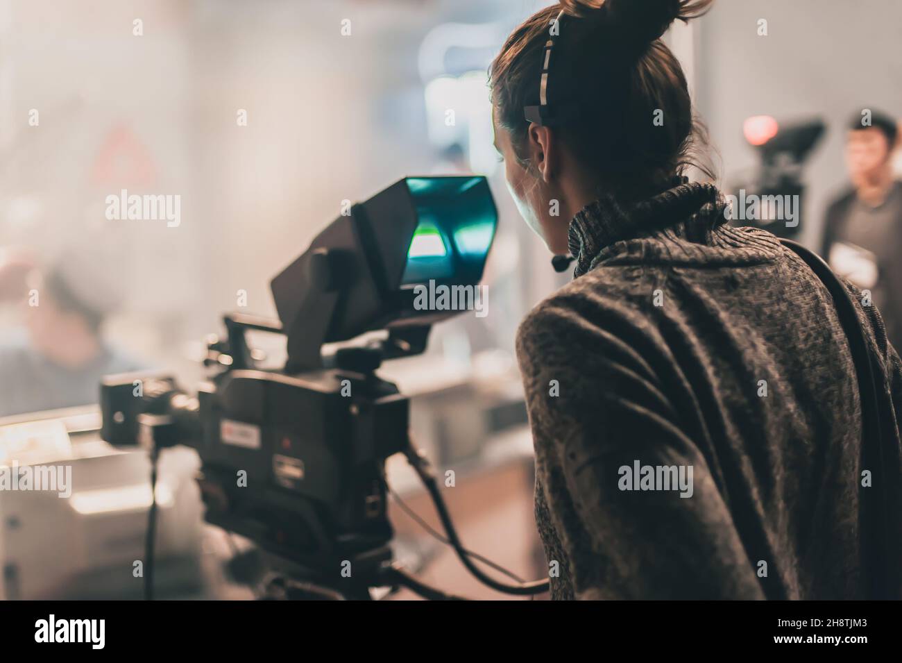 Filming setup hi-res stock photography and images - Alamy