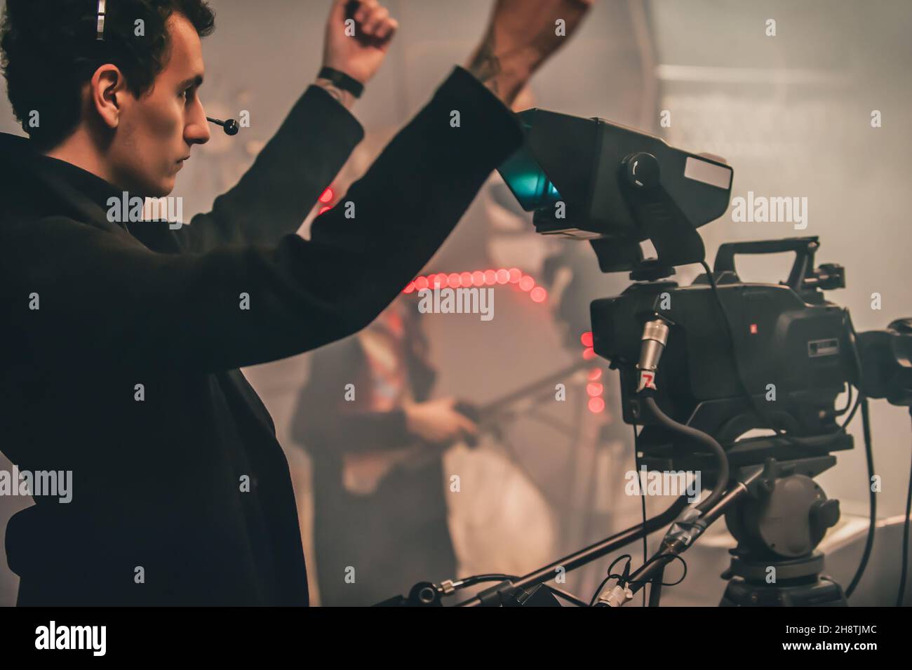 Filming setup hi-res stock photography and images - Alamy