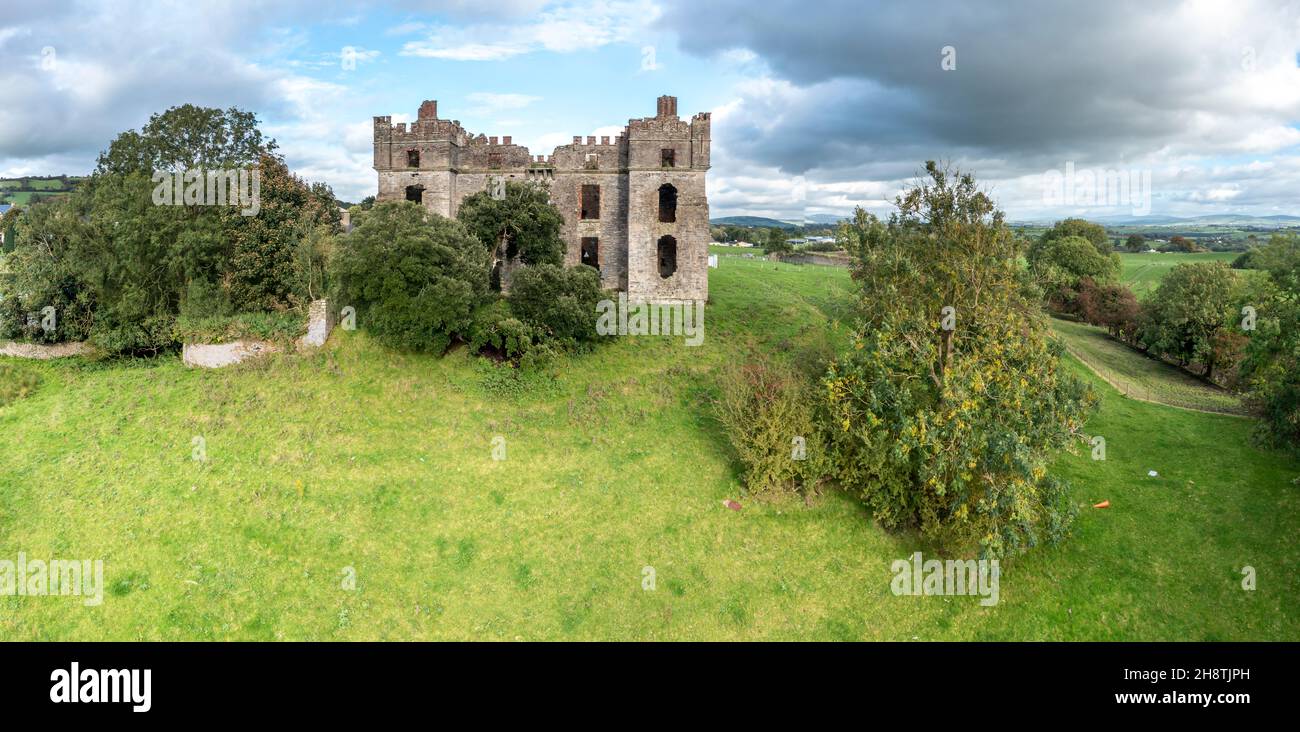 The remains of Raphoe castle in County Donegal - Ireland Stock Photo ...
