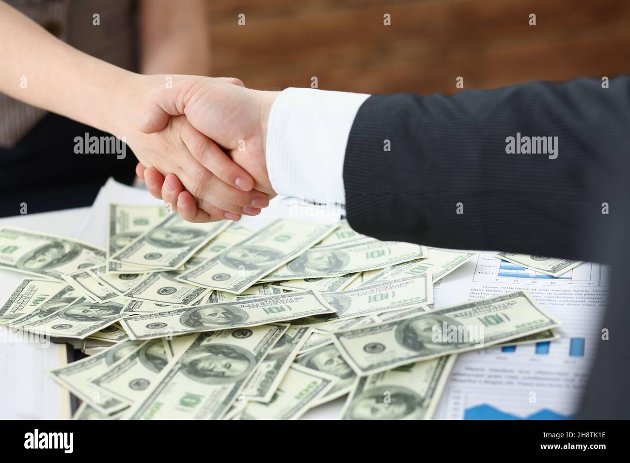 Big hand shake hi-res stock photography and images - Alamy