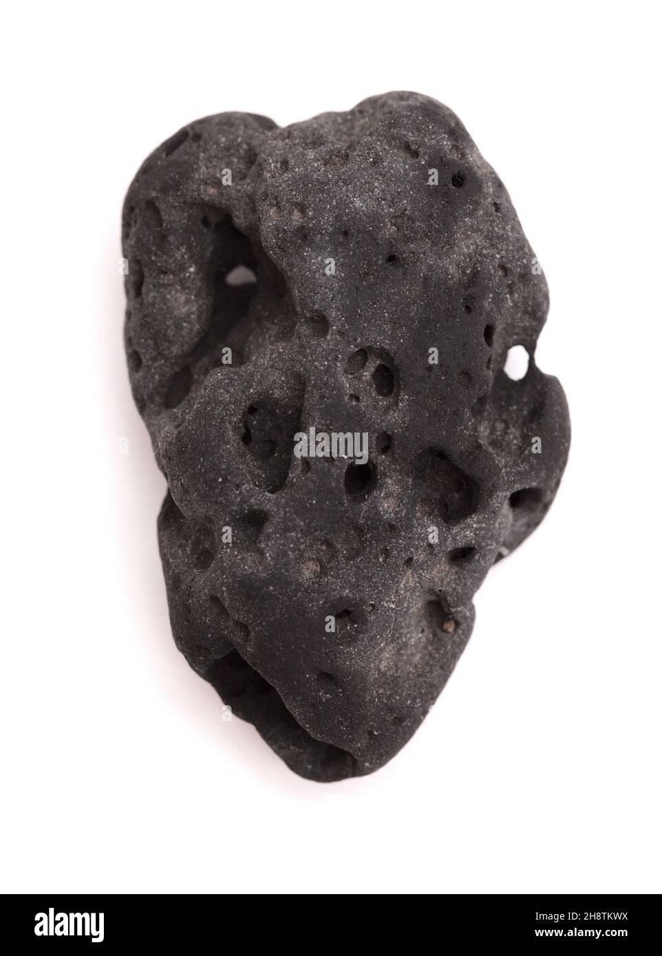 Porous lava rock from volcanic fields in El Cotillo, Fuerteventura, on ...