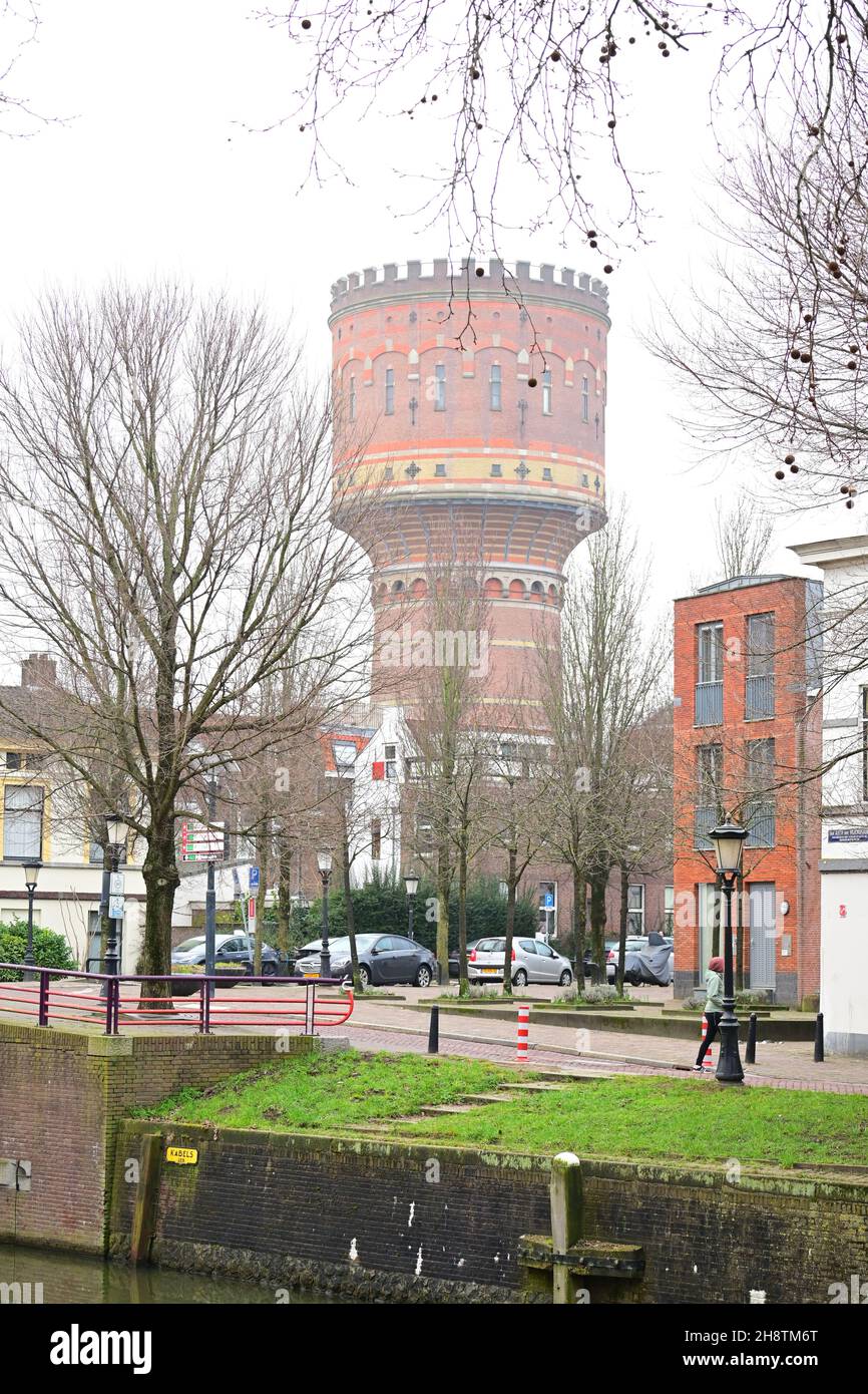 Ancient water tower in Utrecht Stock Photo - Alamy