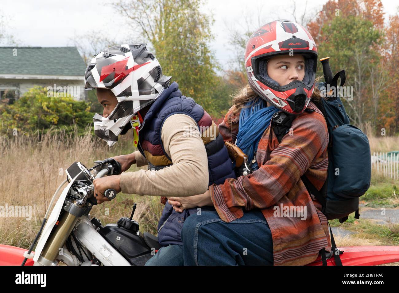 CHLOE GRACE MORETZ and ALGEE SMITH in MOTHER / ANDROID (2021), directed ...