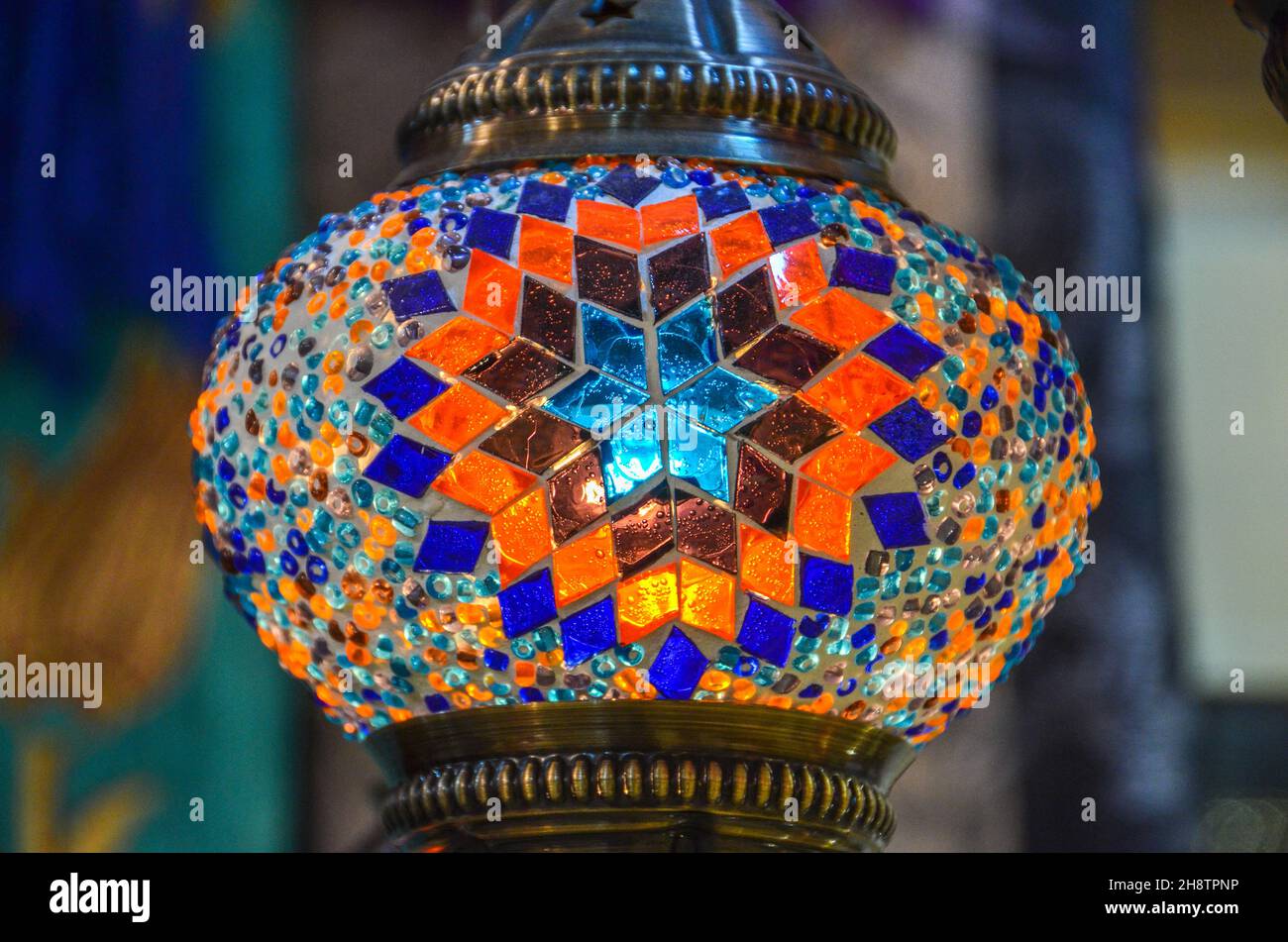 Traditional arabic lantern closeup Stock Photo - Alamy